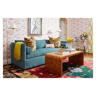 Laney's Home - Eclectic - Living Room - Cincinnati - by Reusch Interior ...