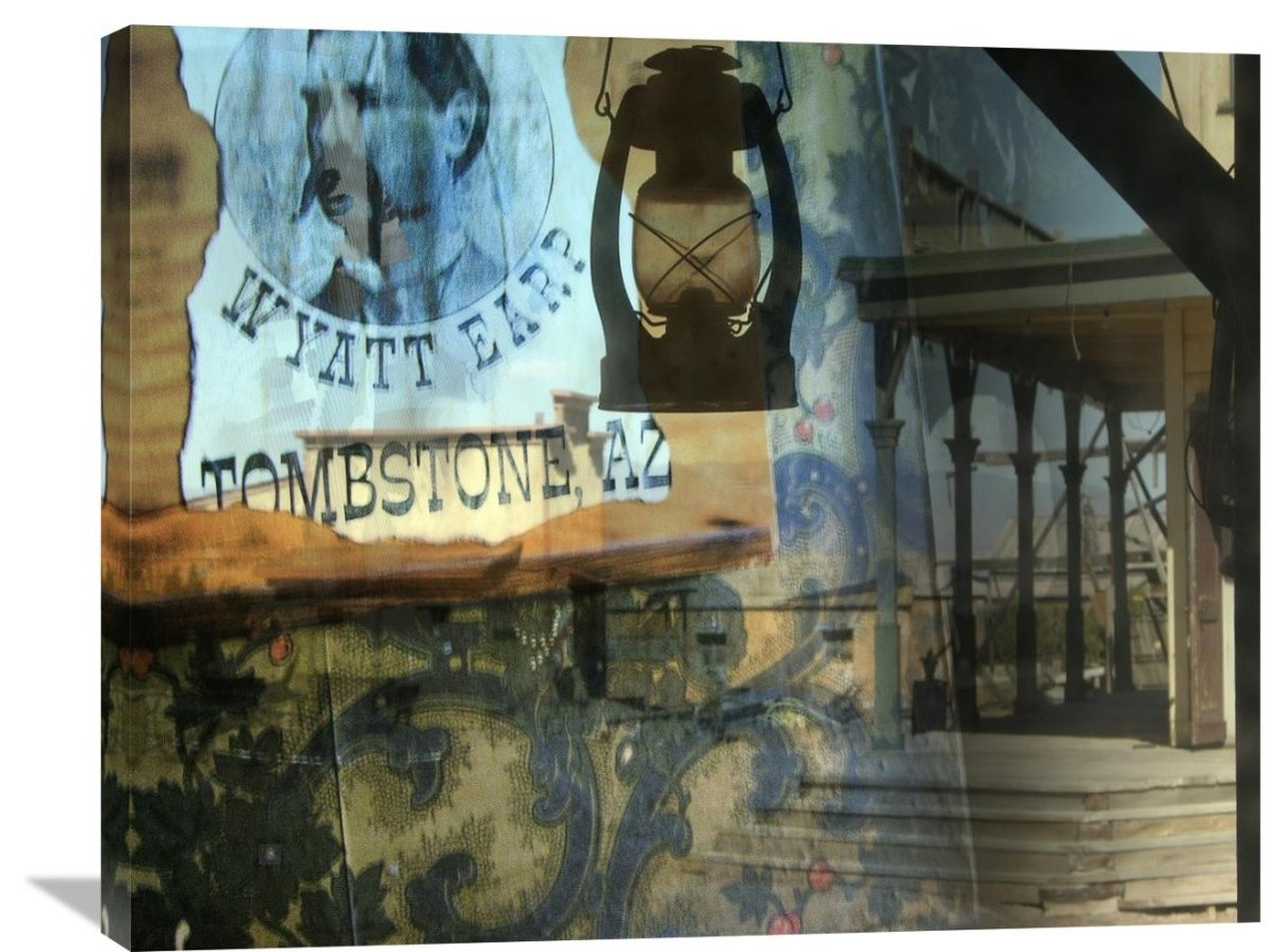 "Wyatt Earp" Artwork, 20" x 16", 35" x 28" - Contemporary - Prints And ...