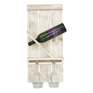 Farmhouse 1-Bottle Wine Shelf - Farmhouse - Wine Racks - by Furniture ...