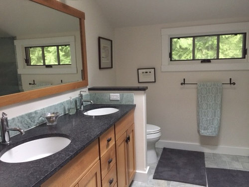 Ming Green Bathroom finially done