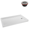 Streamline 60"x36" Corner Acrylic Shower Base - Modern - Shower Pans ...