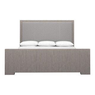 Bernhardt Trianon Queen Panel Bed, Gris Wood Finish, Queen - Transitional - Platform Beds - by ...