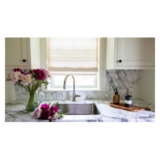 Airy Butler's Pantry - Transitional - Kitchen - Boston - by Cutting ...