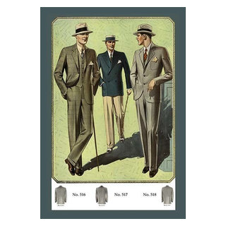 Two - Button Sack #2, 20" x 30" - Traditional - Prints And Posters - by ...