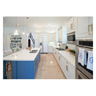 Coastal with a hint of Urban Farmhouse! - Beach Style - Kitchen - Miami ...
