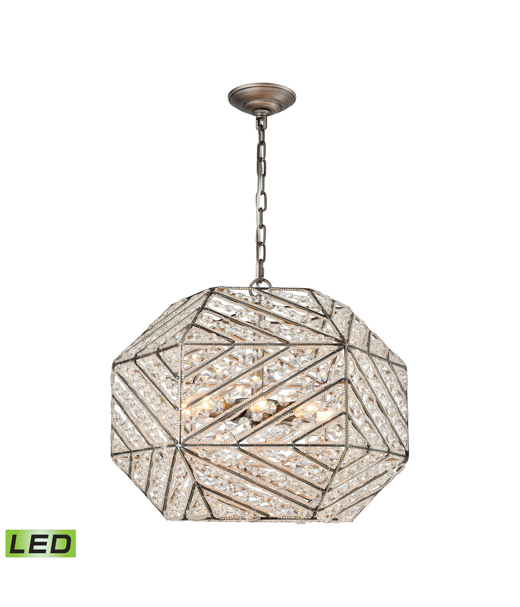 Constructs 8-Light Chandelier - Transitional - Chandeliers - by LAMPS ...
