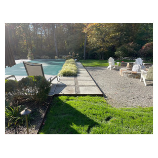 Darien New Pool & Patio - Modern - Patio - New York - by Barbara Wilson ...