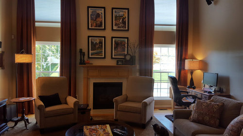 Our beige room with rust accents is too bland and not sure why?