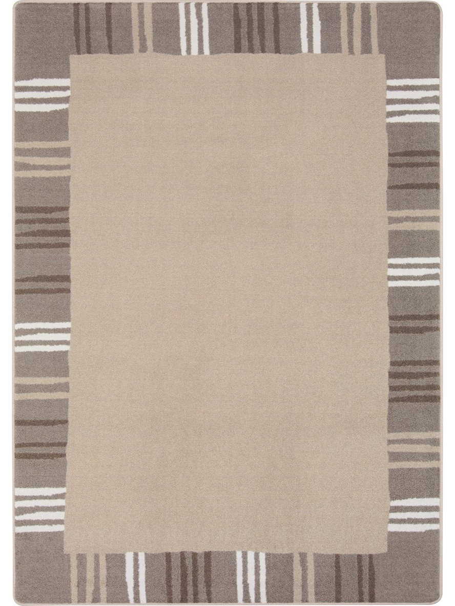 Seeing Stripes 7'8" x 10'9" area rug, color Neutral - Contemporary ...