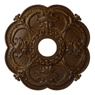 18"OD x 3 1/2"ID x 1 1/2"P Rotherham Ceiling Medallion - Victorian ...