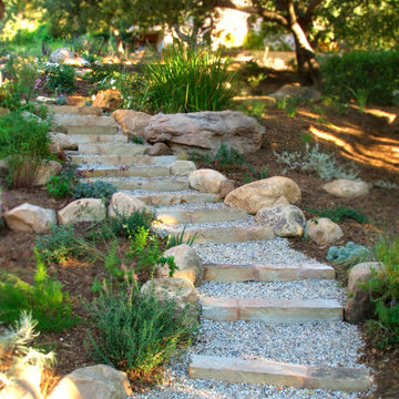 Stone And Pea Gravel Steps - Photos & Ideas | Houzz