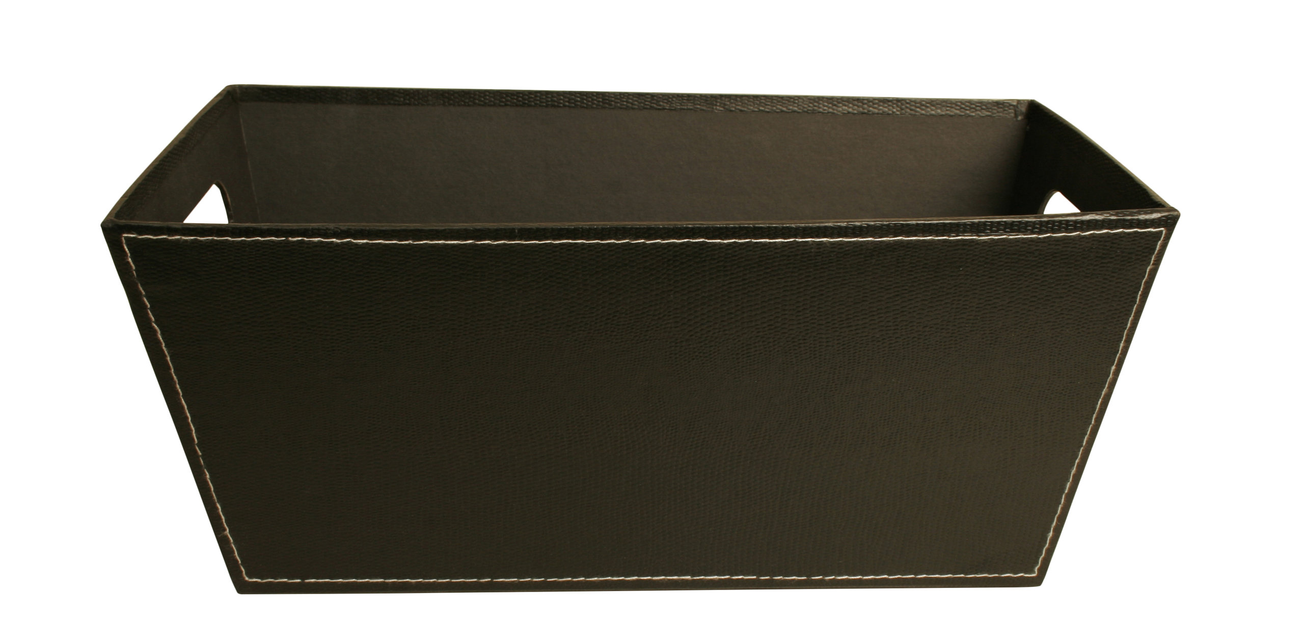 Black Paperboard Container - Transitional - Storage Bins And Boxes - by ...