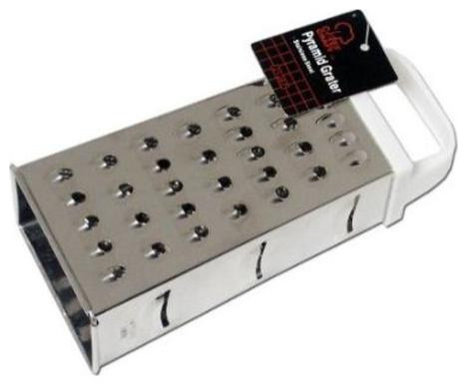 Chef Craft 21387 Stainless Steel Pyramid Grater, 8" - Graters - by ...
