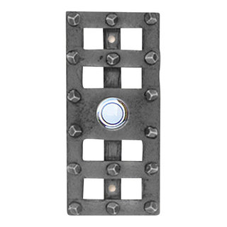 Medieval Bell Plate With Button - Industrial - Doorbells And Chimes ...