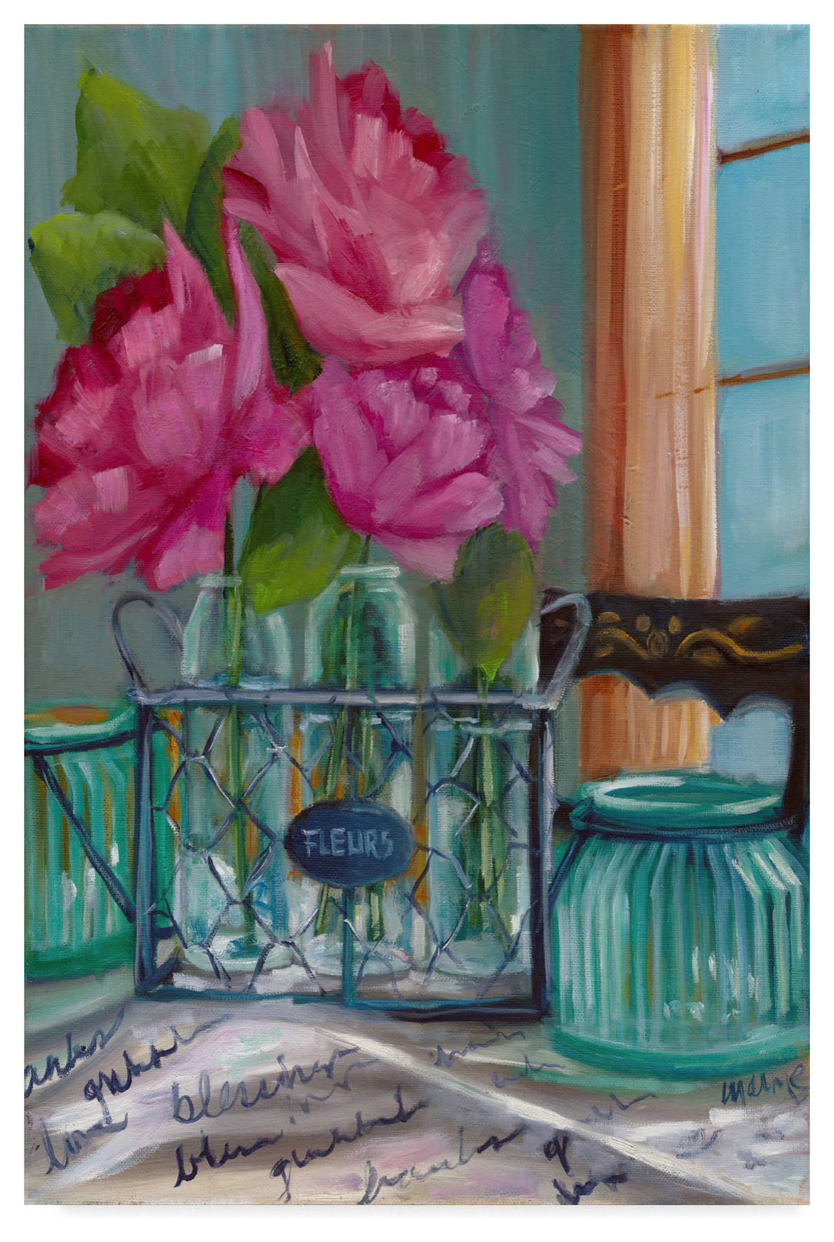 Betsy By Marnie Bourque Canvas Art 30x47 Contemporary Prints And Posters By