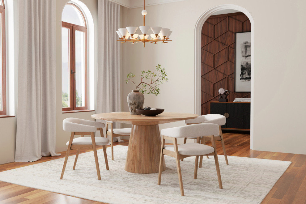 Cove Round Dining Table - Transitional - Dining Tables - by Alpine ...