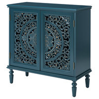 32" Tall 2-Door Accent Cabinet - Traditional - Accent Chests And ...