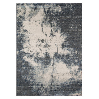 Loft Loomed Rug, Gray, 5'3"x7'6" - Contemporary - Area Rugs - by Home ...