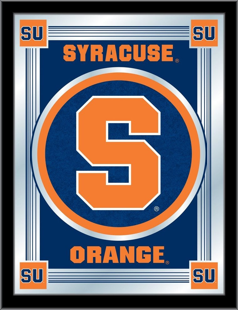 Syracuse Logo Mirror - Contemporary - Wall Accents - by GwG Outlet | Houzz