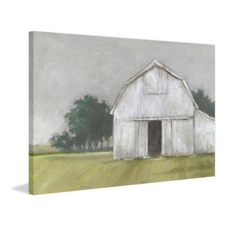 "Rustic Barnyard II" Painting Print on Wrapped Canvas, 45"x30 ...
