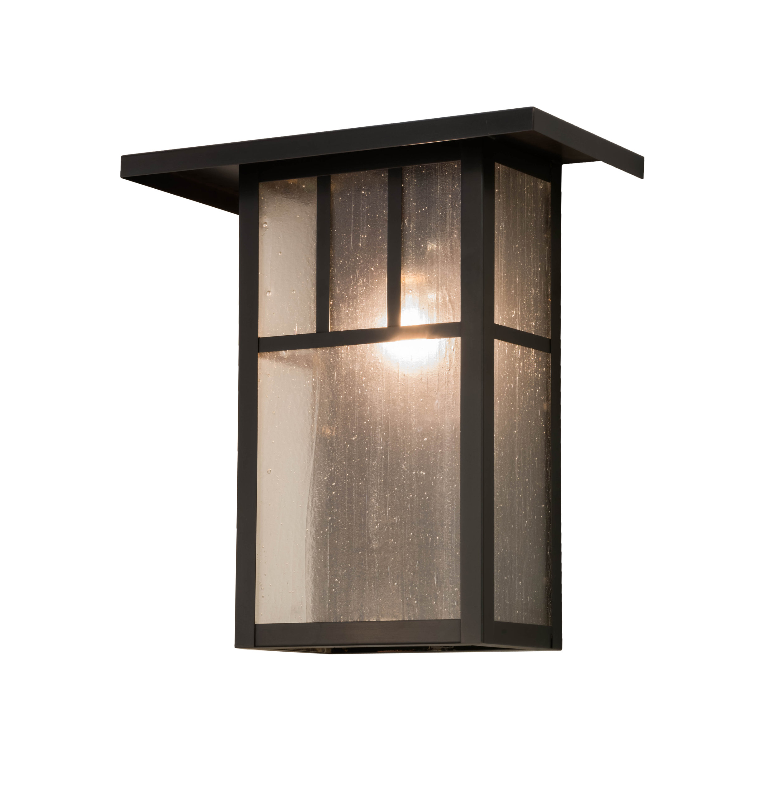 15" Hyde Park Double Bar Mission Wall Sconce - Craftsman - Wall Sconces ...
