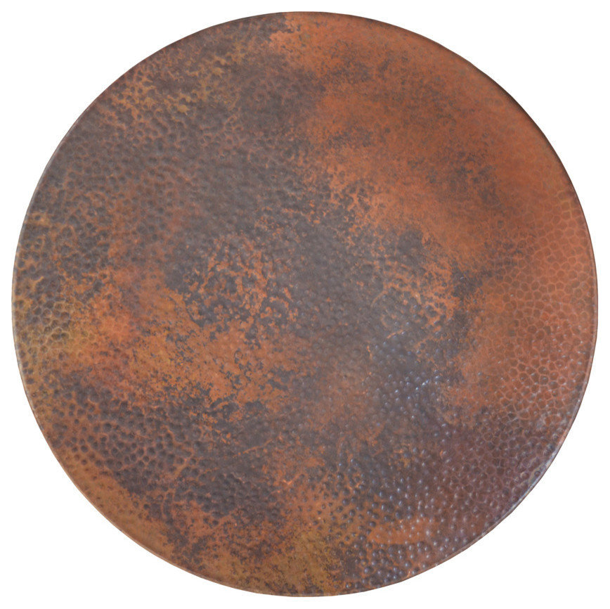 Copper Lazy Susan, 30" - Traditional - Pantry And Cabinet Organizers ...