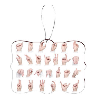 Alphabet Sign Language Sign Language Design Rectangle Christmas Tree ...