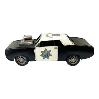 Police Hot Rod Metal Model - Contemporary - Decorative Objects And ...