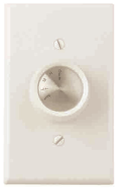 Craftmade 4 Speed Rotary Fan Control 5 Amp, White - Contemporary ...