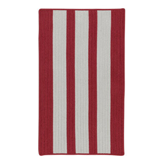 Colonial Mills Rug Everglades Vertical Stripe Sunset Red Rectangle, 2x4 ...