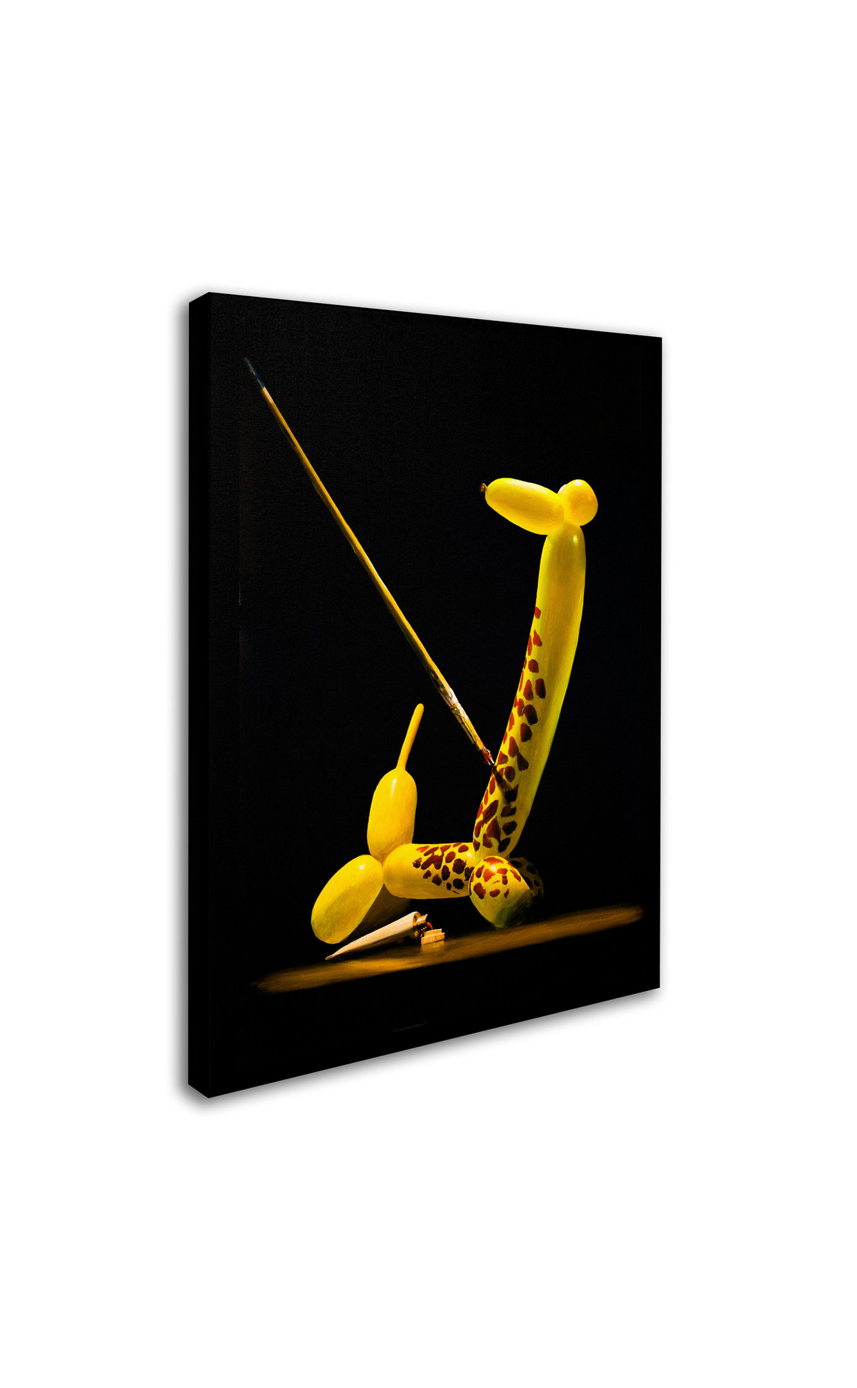 'Balloon Giraffe' Canvas Art by Roderick Stevens, 35" x 47 ...