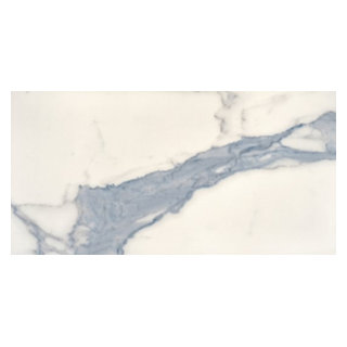 Atlantic Blue Polished Porcelain Tile Sample - Contemporary - Tile - by ...
