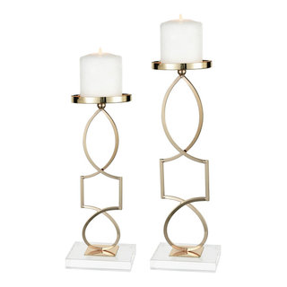 ELK Home 4209-032/S2 Grand Palais Candle Holders - Contemporary ...
