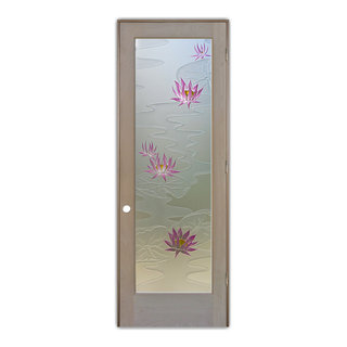 Interior Prehung Door or Interior Slab Door - Lily Pads & Lotus ...