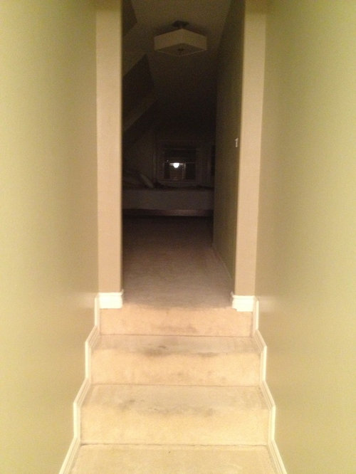 Steps in the hallway