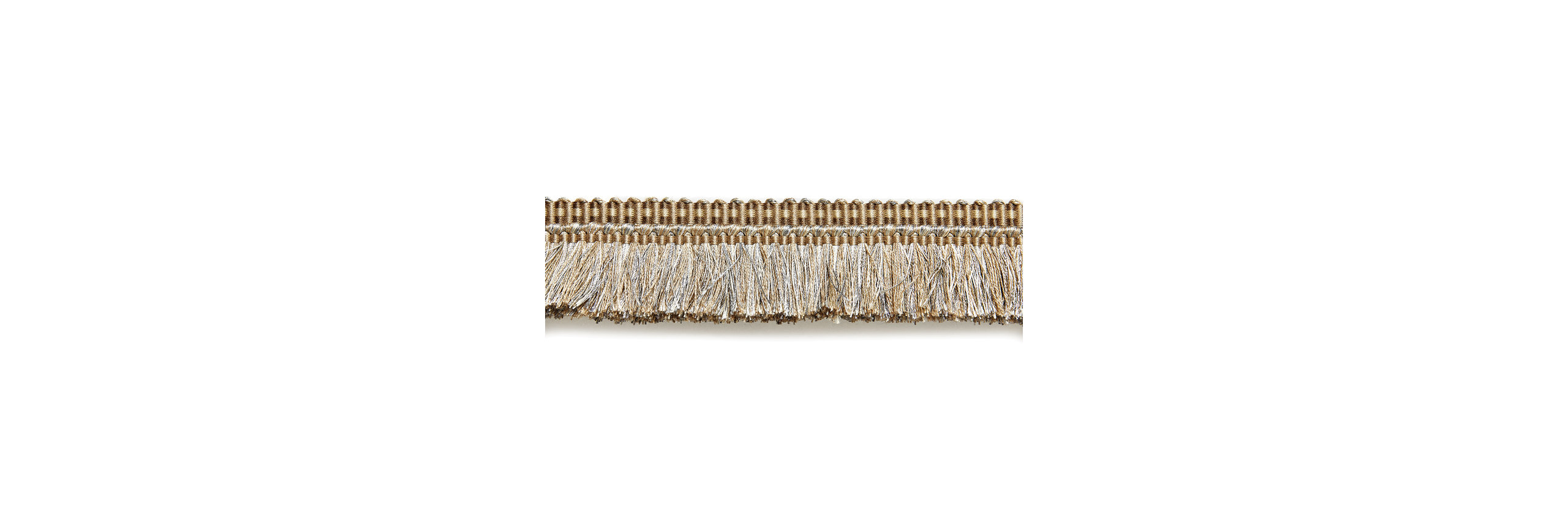 Shimmer Brush Fringe, Flax - Transitional - Fabric Trim - by ...