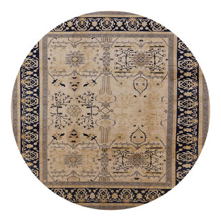 Ahgly Company Indoor Rectangle Mid-Century Modern Area Rugs, 5' x 7', 7 ...