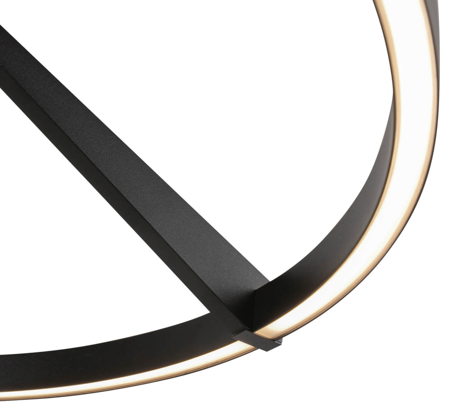 Kuzco Lighting Roda 24" CCT LED Semi-Flush Mount, Black - Modern ...