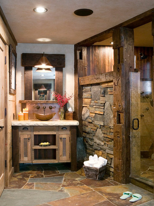 Rustic Interior Columns