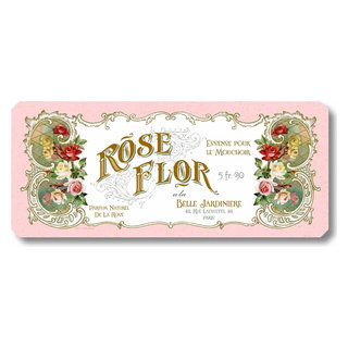 Vintage-Style French Perfume Lable Sign - Contemporary - Wall Accents ...