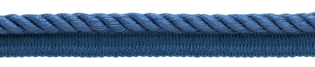 Rope Cord with Lip, Style# 0038S, Color# M45 - French Blue [8 Yards ...