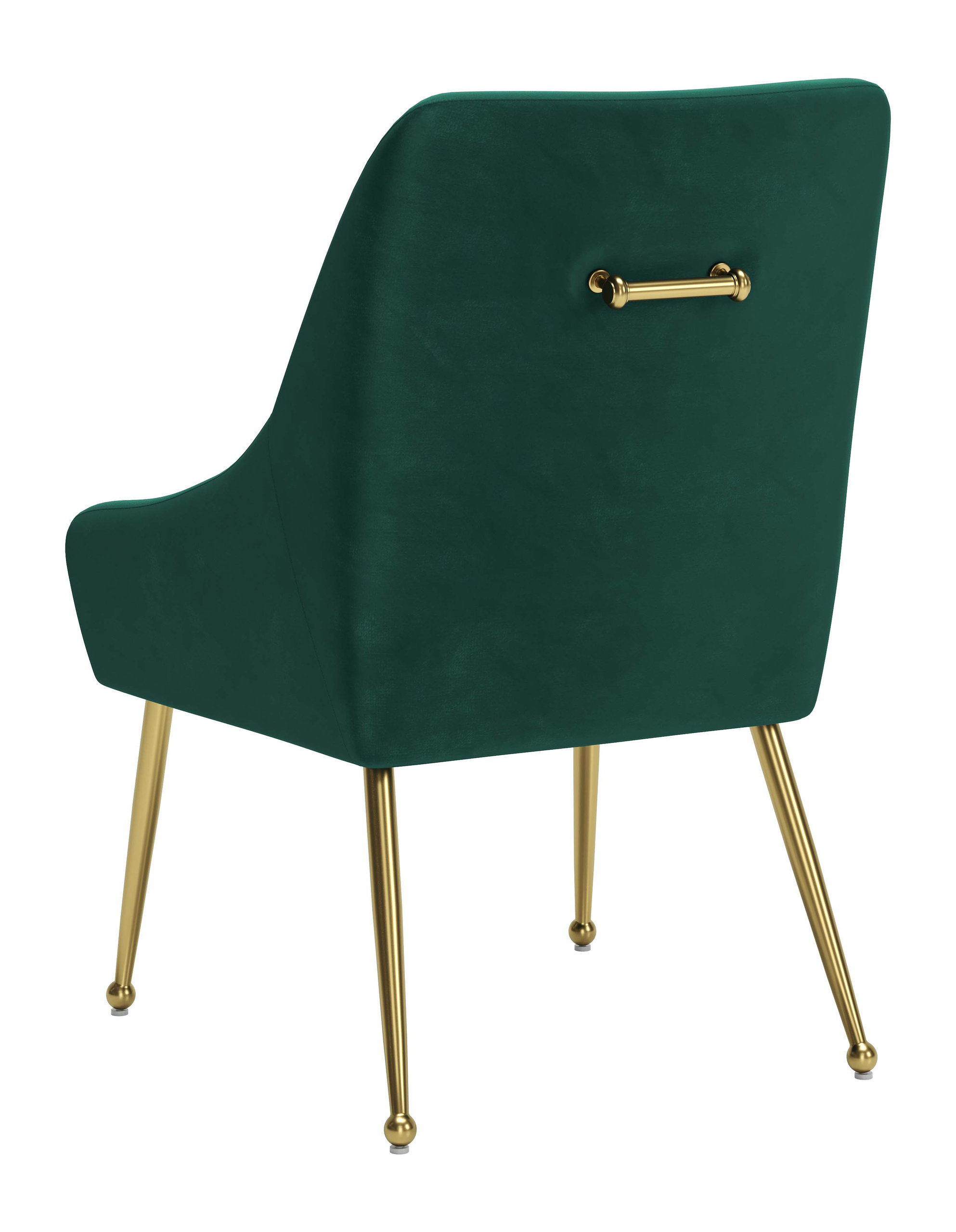 Maxine Dining Chair Green & Gold - Midcentury - Dining Chairs - by ...