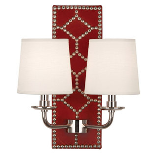 Robert Abbey S1031 Williamsburg Lightfoot - Two Light Wall Sconce - Contemporary - Wall Sconces ...