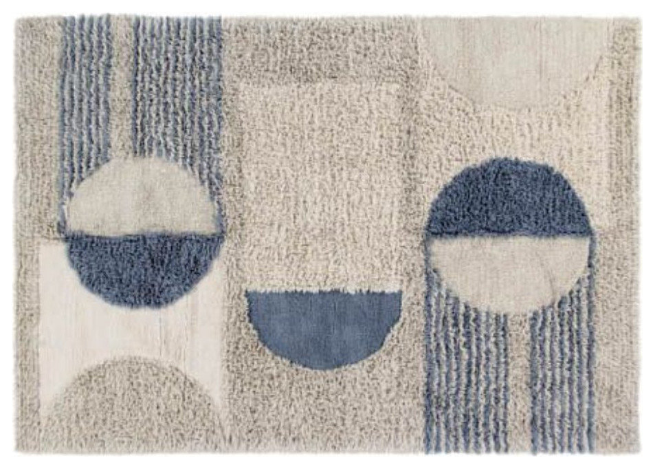 Sun Rays Woolable Rug - Contemporary - Area Rugs - by Sportique | Houzz