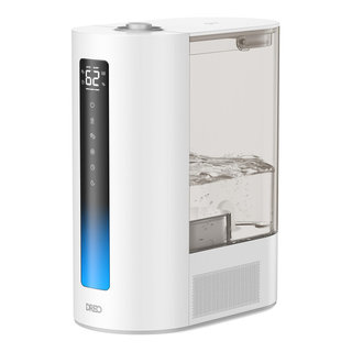 Cool & Warm Mist Humidifier, 6L Tank, Humidifier for Bedroom With ...