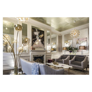 Robin Baron Design - Modern - Wohnbereich - New York - von Cosulich ...