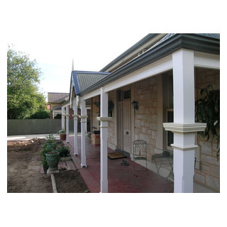 Reroof plus Bullnose verandah & Carport construction - Traditional ...