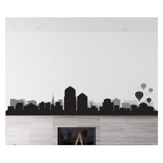 Albuquerque NM Skyline Vinyl Wall Decal or Car Sticker SS085EY, 24 in ...