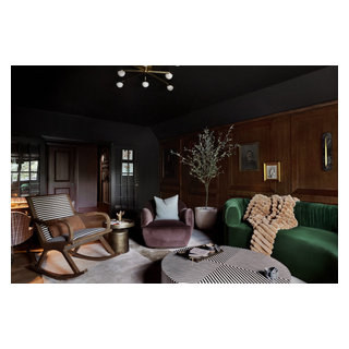 English Sophistication with Whiskey and Whimsy - Contemporary - Family ...