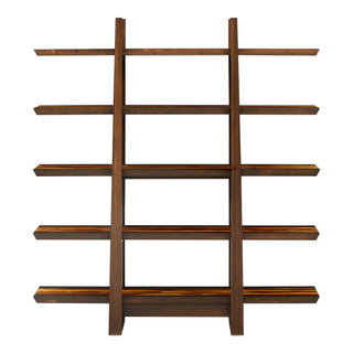 Magnolia Shelf, Black Walnut - Transitional - Display And Wall Shelves ...